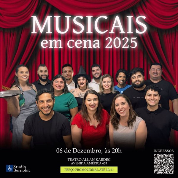 Musicais em Cena 2025 – Studio Bernobic apresenta espetáculo grandioso ...